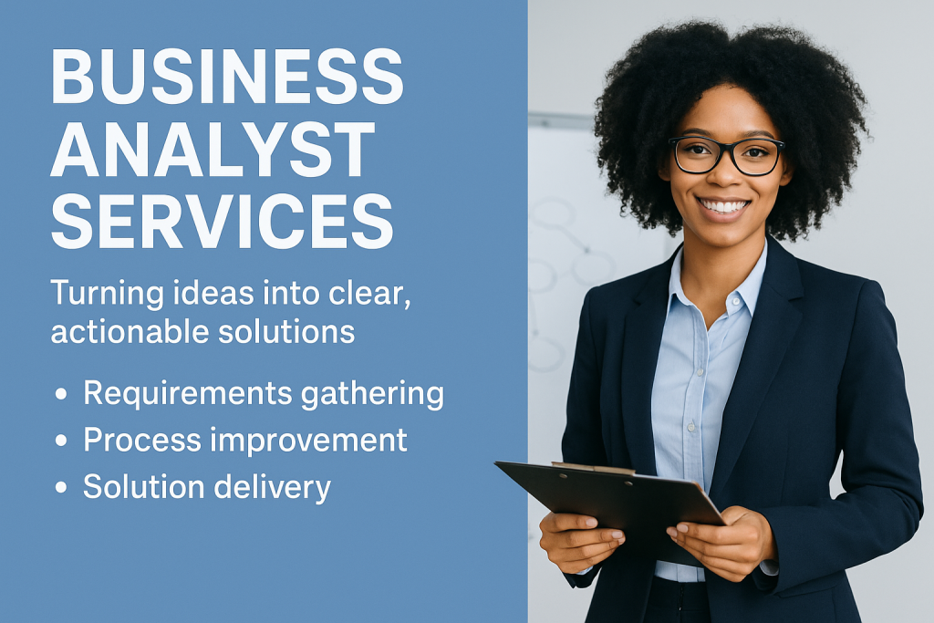 Business Analyst Services – Turning Ideas into Clear, Actionable ...